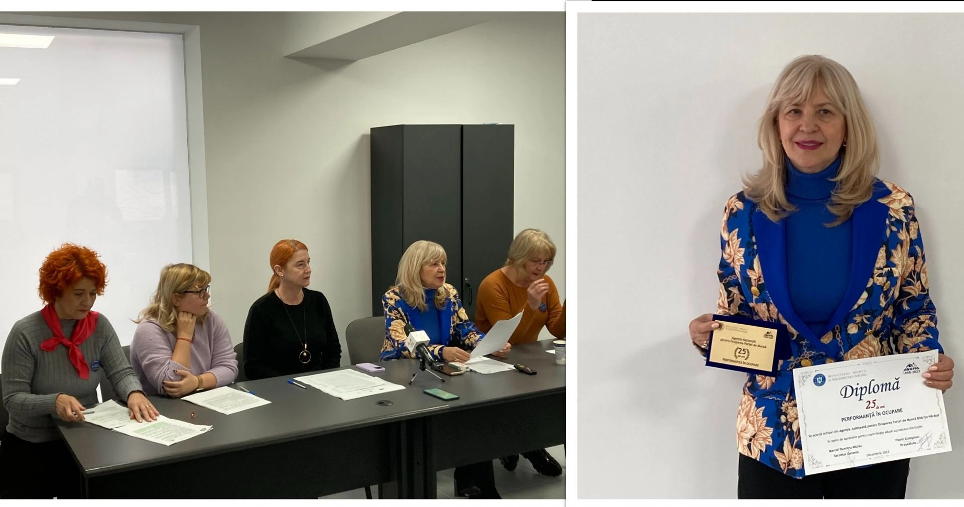 Distincție pentru Otilia Râpan. Șefa AJOFM Bistrița-Năsăud a plimit ...